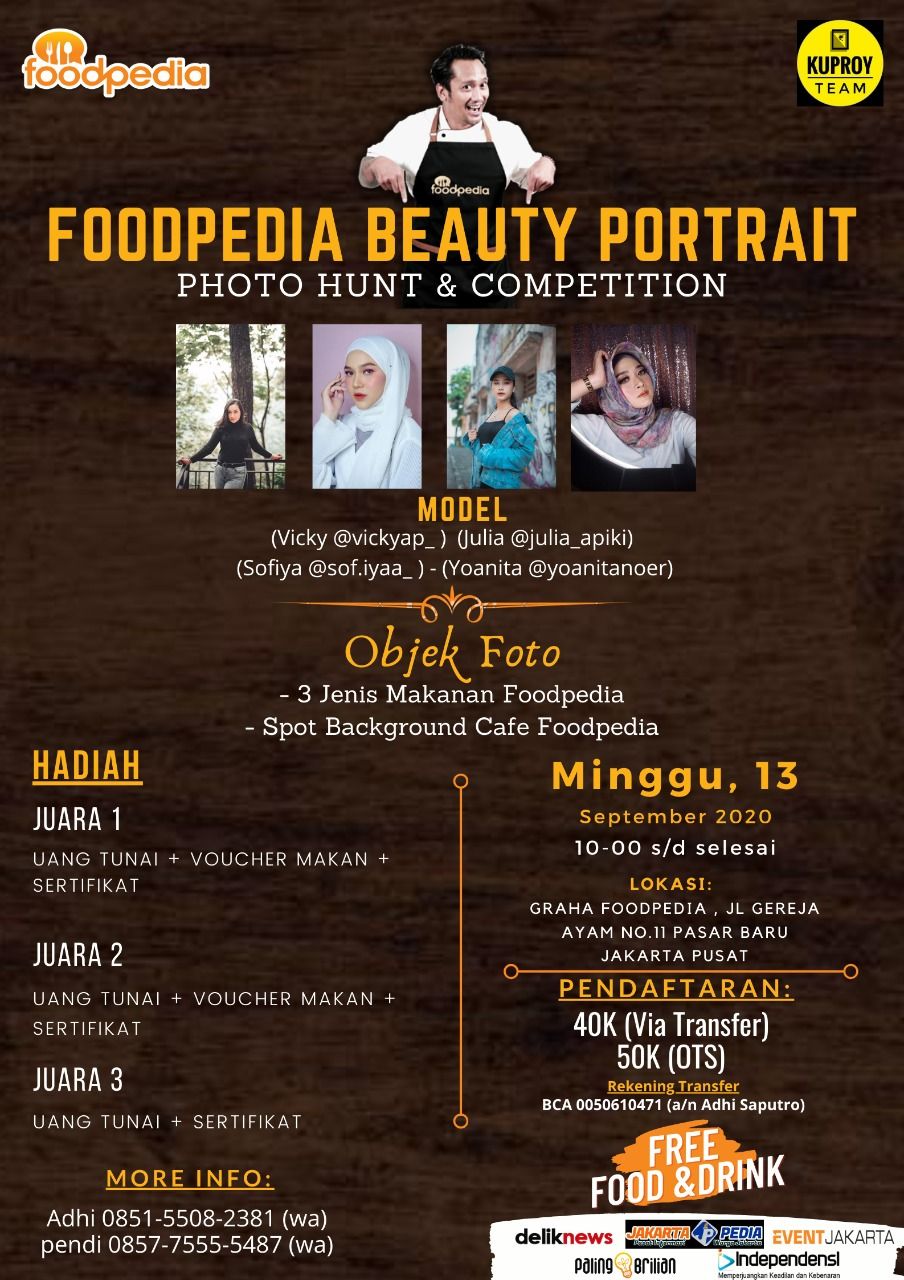 Yuk Ikutan FOODPEDIA BEAUTY PORTRAIT: Photo Hunt and Competition ...
